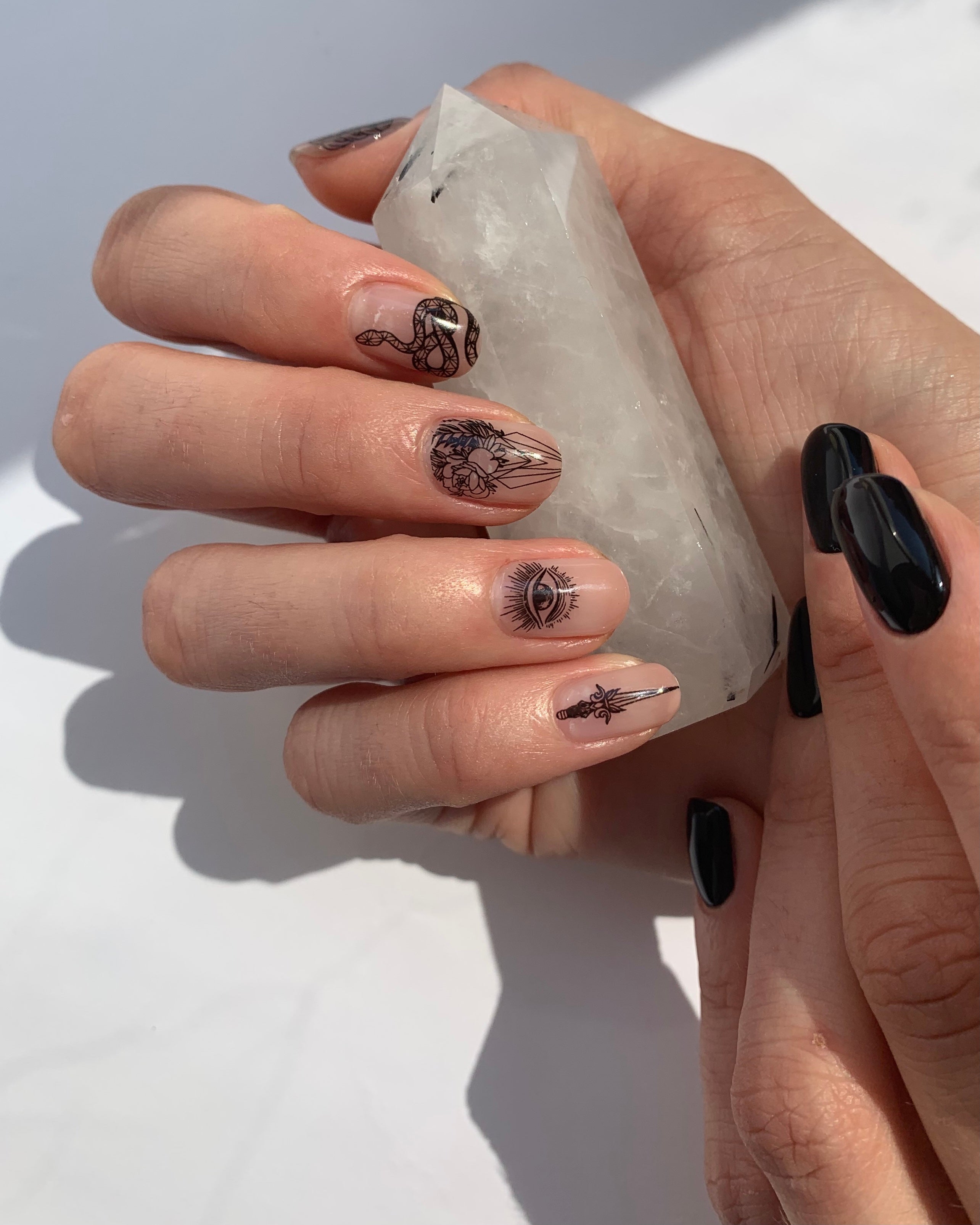 Nail ART Tattoo Set – By Sashatattooing