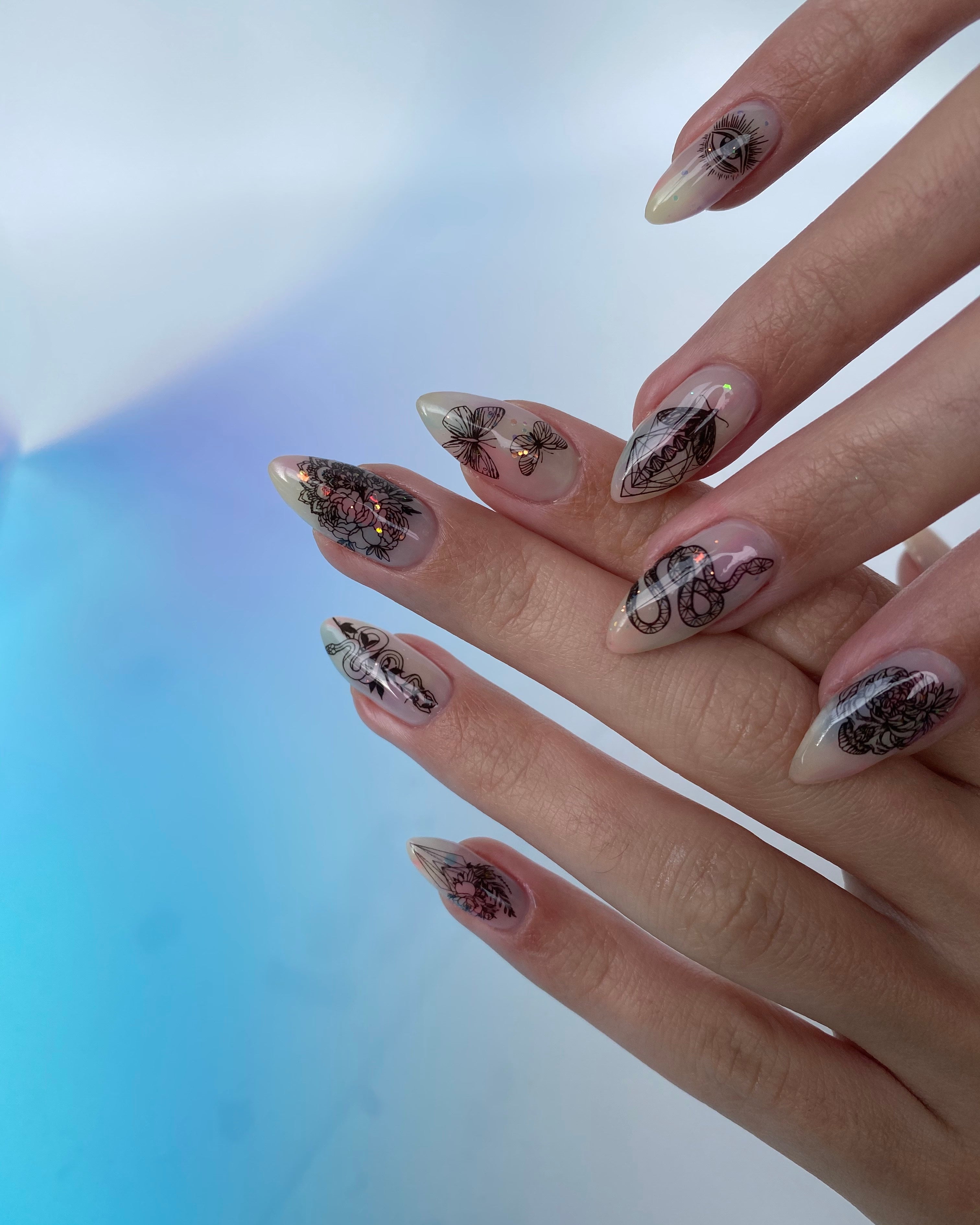 Nail ART Tattoo Set – By Sashatattooing